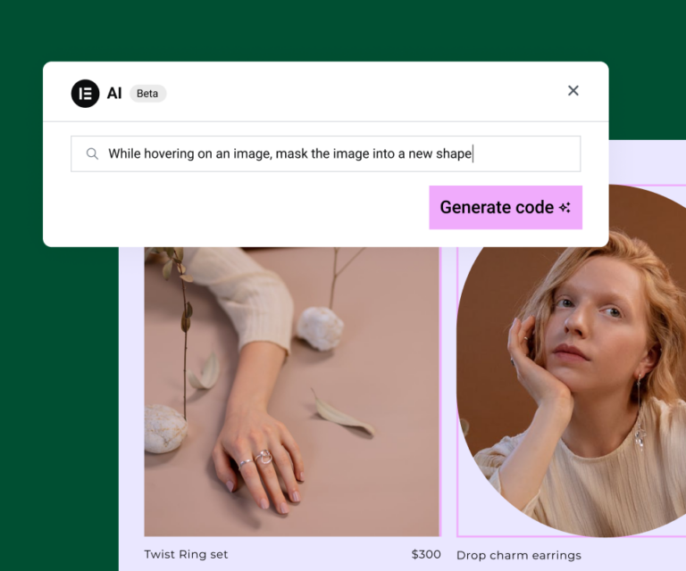 Elementor AI's Prompt Library